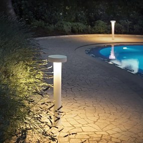 ILUX 153209 Venkovní sloupkové svítidlo Ideal Lux Tesla PT4 Small bianco 153209 bílé 60cm IP44 - IDEALLUX