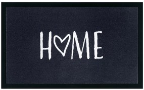 MK Original: Produkty s rodokmenem, Protiskluzová rohožka Home 104503 Anthracite/Cream - na ven i na doma, 45x75, černá, chodba / předsíň