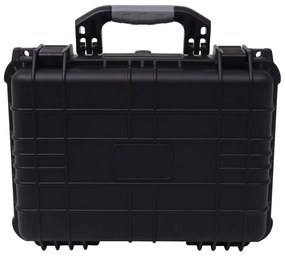 vidaXL Ochranný kufřík černý 40,6 x 33 x 17,4 cm