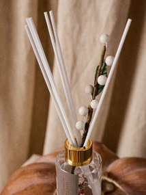 Sinsay - Vonný difuzér s tyčinkami White Cotton - bílá