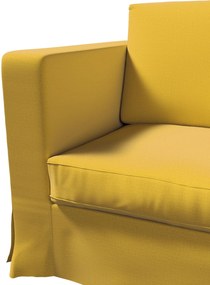 Potah na pohovku IKEA  Karlanda 3-místná nerozkládací, dlouhý barva žlutá látka sametová
