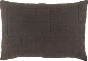 Povlak na polštář s opraným vzhledem Aix Vintage Mocca – 60*40 cm