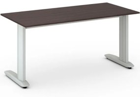 Kancelářský psací stůl PRIMO FLEXIBLE 1600 x 800 mm, wenge