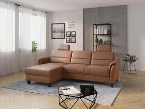 XXXLutz ROHOVÁ SEDAČKA, textil, koňaková Sit & More - Sedací soupravy - 000144019730