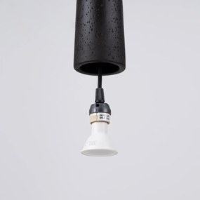 Sollux Lighting Závěsné svítidlo ELECTRA černý beton