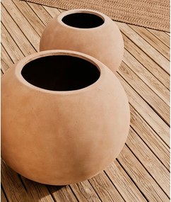 Betonový obal na květináč ø 66 cm Solna – Kave Home