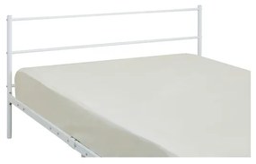 Kovová postel s rámem Bengrio 0501, Rozměr postele: 140 x 200 cm, Barva: Bílá