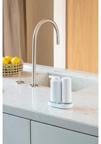 Bílý plastový stojan na mycí prostředky SinkStyle – Brabantia