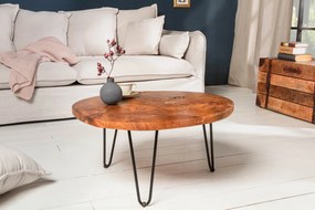 Noble Home Masivní teakový konferenční stolek Mospo, 70 cm