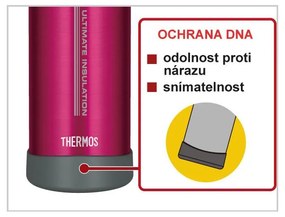 Thermos Termoska se šálkem do extrémních podmínek LIMETKOVÁ 500 ml