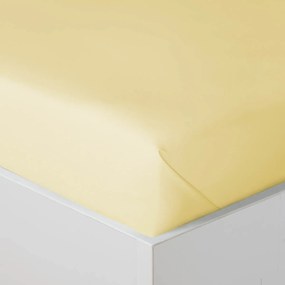 Prostěradlo Veba plachta GOLA hladký světlá žlutá Velikost: 240x280 cm