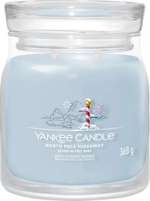 North Pole Hideaway Yankee Candle střední svíčka, 2 knoty novinka 2024
