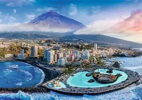 TREFL Puzzle Pohled na Tenerife, Španělsko / 1000 dílků / 68,3 x 48 cm