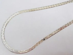 Stříbrný grav. rhodiovaný náhrdelník - řetízek 925/1000 5,60gr 42cm 030200900016