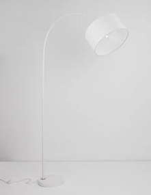Retro stojací lampa Sama 90 bílé