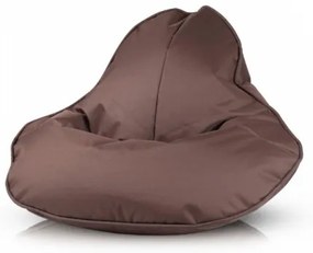 Sedací vak ECOPUF - FROG - polyester NC15 - Tmavě hnědá