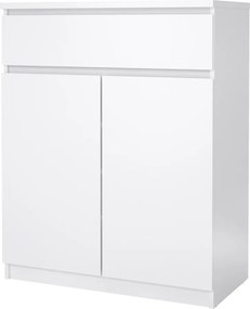 Bílá komoda 80x100x40 cm Naia – Tvilum