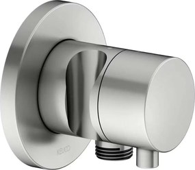 Keuco IXMO Comfort - Uzavírací ventil pod omítku, s připojením a držákem sprchy, nerez 59541061201