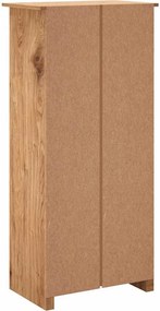 Šatní skříň 80 x 50 x 171,5 cm masivní borovice řada Panama 282664