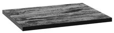 Krycí deska Naturel Stilla 60x2,5x46 cm černá STILLAF06009