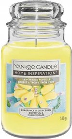 Vonná Yankee Candle Candle pro domácí inspiraci Velký nanuk s citronem a limetkou 538