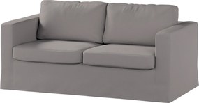 Potah na pohovku IKEA  Karlstad 2-místná , nerozkládací, dlouhý barva béžová látka pletený vzor