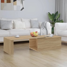 vidaXL Konferenční stolek dub sonoma 150 x 50 x 35 cm kompozitní dřevo