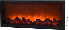 Elektrický krb LED vánoční dekorace, 57 x 25 cm