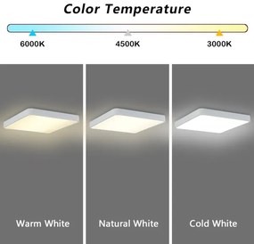 Brilagi - LED Stmívatelné svítidlo POOL SQUARE LED/48W/230V 50x50 cm bílá + DO