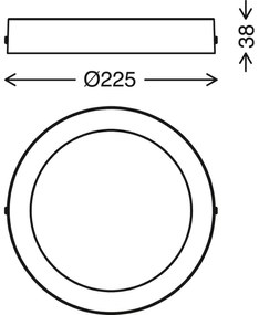 Telefunken 309506TF - LED RGBW Stm stropní svítidlo LED/18W/230V Wi-Fi Tuya