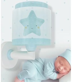Dalber 76019T - Dětské nástěnné svítidlo BABY DREAMS 1xE27/15W/230V modrá
