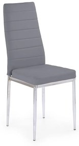 Jídelní židle Perla, šedá / stříbrná