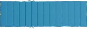 vidaXL Poduška na lehátko 200 x 70 x 3 cm oxfordská látka [314222] Barva: Zelená