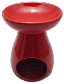 Keramická aromalampa, 11,5cm, různé barvy na výběr Barva: Červená