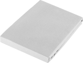 XXXLutz ELASTICKÉ PROSTĚRADLO, žerzej, šedá, 200/220 cm Dieter Knoll - Prostěradla - 004996005303