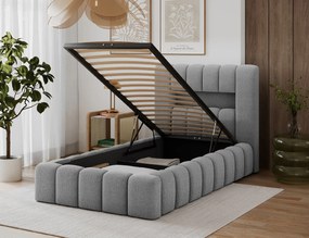 Postel Lamica 90x200 + Kovový rám/plynový výtah/kontejner