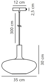 Nordlux - Lustr na lanku ALTON 1xE27/60W/230V černá