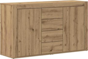Servírovací skříň Artisanový dub 120 x 36 x 69 cm 3333864