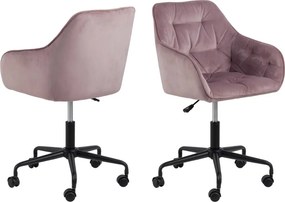 ACTONA GROUP Kancelářská židle BROOKE růžová 0000088036