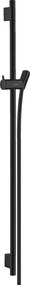 Hansgrohe Unica, S Puro sprchová tyč 900 mm se sprchovou hadicí Isiflex 1600 mm, matná černá, HAN-28631670
