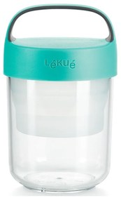 Lekue - Nádoba Tyrkysová 400 ml JAR TO GO tyrkysová