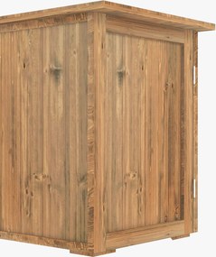 Dřevěná zahradní kůlna Outsunny, skříňka na nářadí, venkovní voděodolná kůlna na nářadí, kůlna s dvojitými dveřmi, víceúčelová skříňka pro zahradu a …