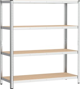 Dílenský regál Wiltec – 160 × 60 × 180 cm, 175 kg (62872)