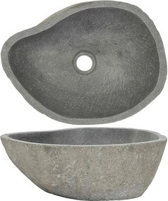 Umyvadlo říční kámen oválné (37–46) x (29–36) cm 242667