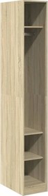Šatní skříň dub sonoma 30 x 50 x 200 cm kompozitní dřevo 3307686