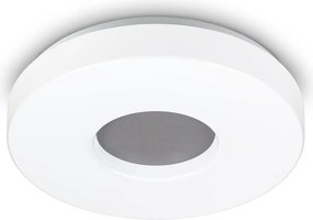 Velký Stropní Svítidlo Led Panel Stropní Svítidlo Bílá Chrom 35 CM 22 W