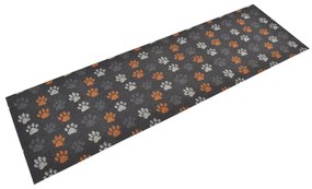 Kuchyňský koberec omyvatelný Tlapky 60 x 180 cm samet 136574