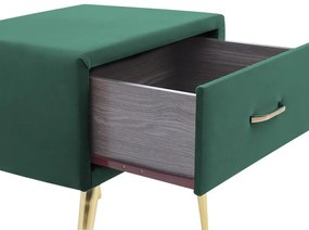 Noční stolek Faris (zelená). 1078918