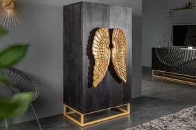 Extravagantní vysoká komoda z masivu Angel Mango 70cm