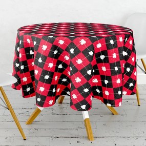 Ubrus PVC kulatý DC-855 – Kabaret karet (různé velikosti)